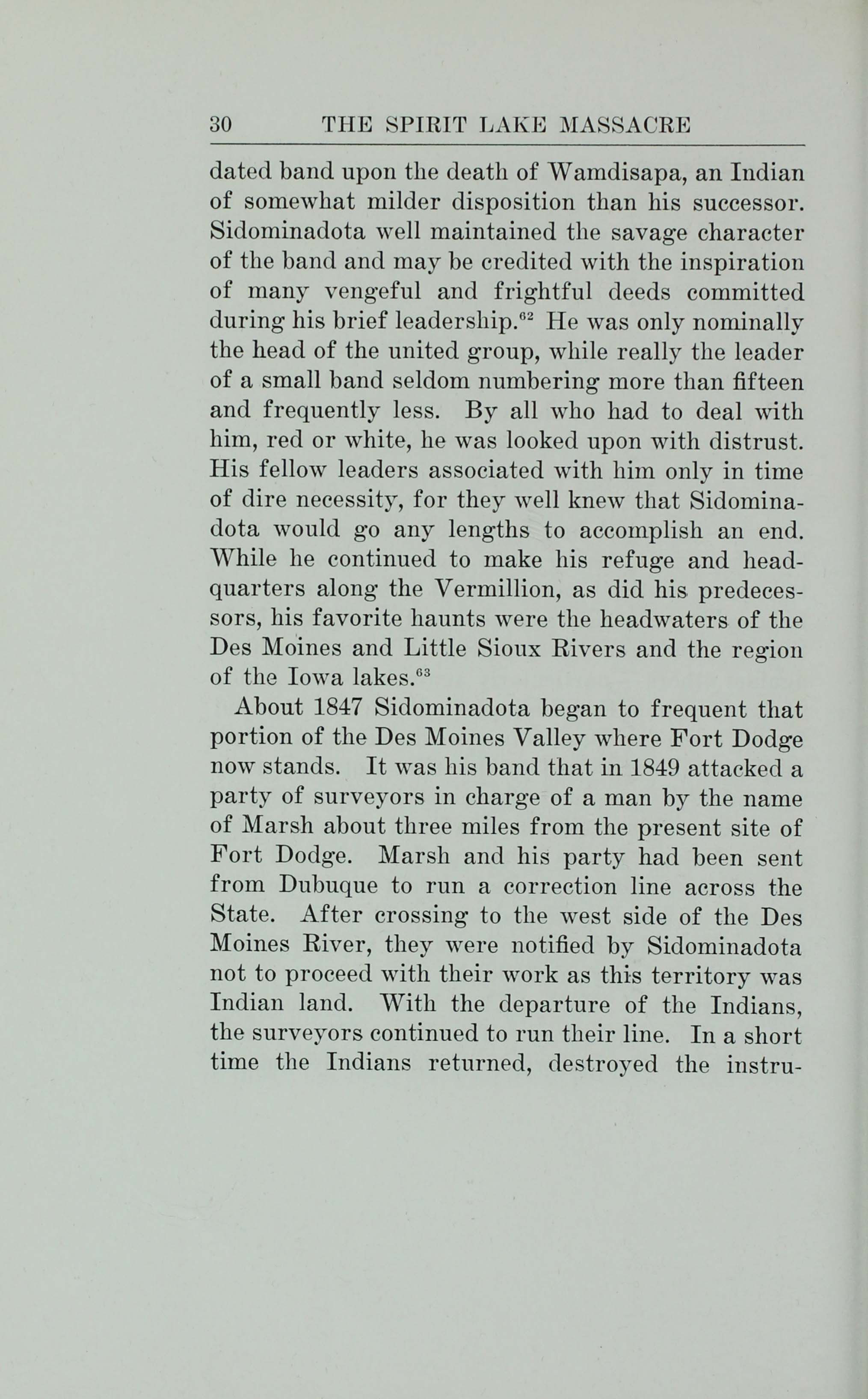 Spirit Lake Massacre | Iowa History Collection