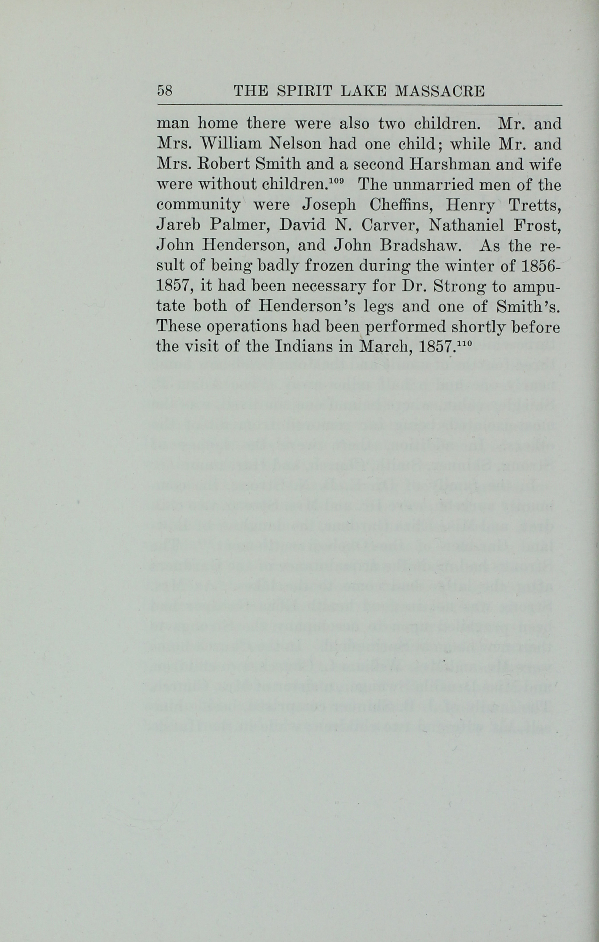 Spirit Lake Massacre | Iowa History Collection