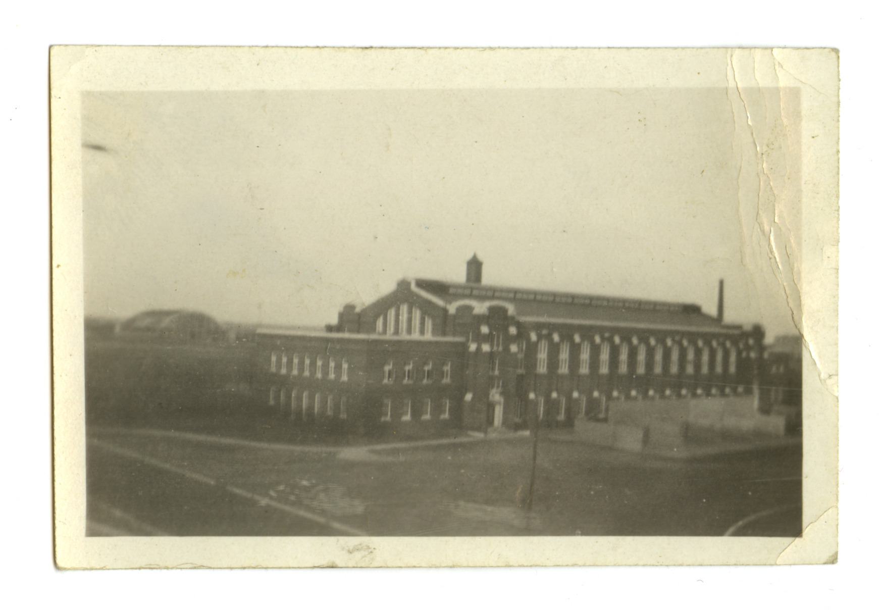 Southwest view of State Gymnasium with the Armory and Marston Water ...