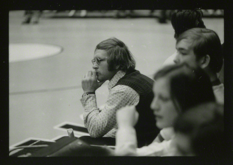 Dan Gable, March 13, 1974 | Iowa State University Photographs