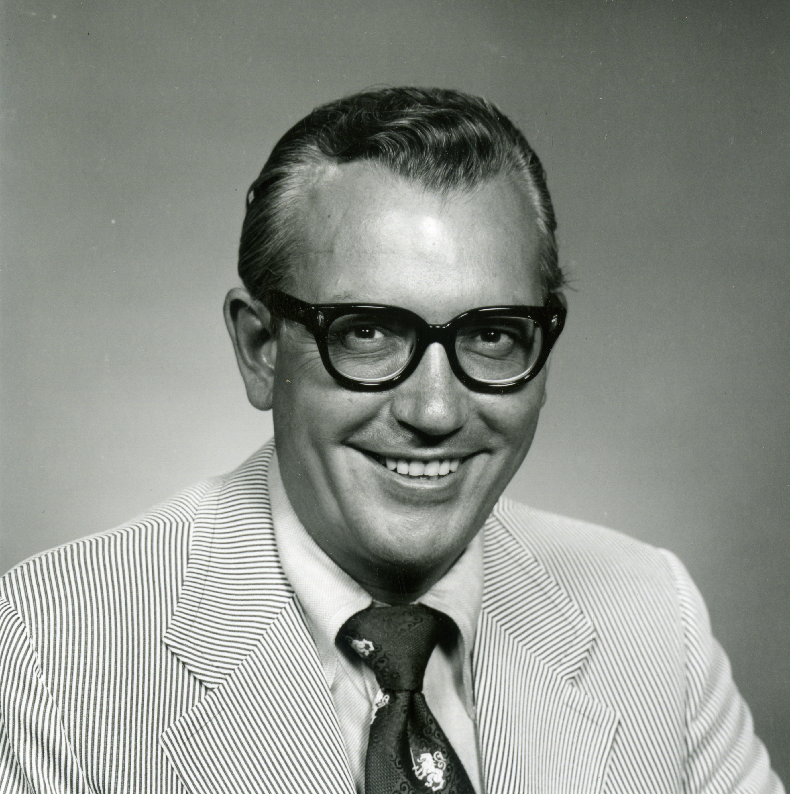 Portrait, Warren B. Kuhn, 1973 | Iowa State University Photographs