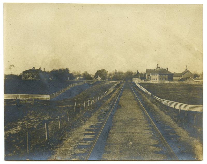 Ames & College Railway tracks running through campus. | Iowa State ...