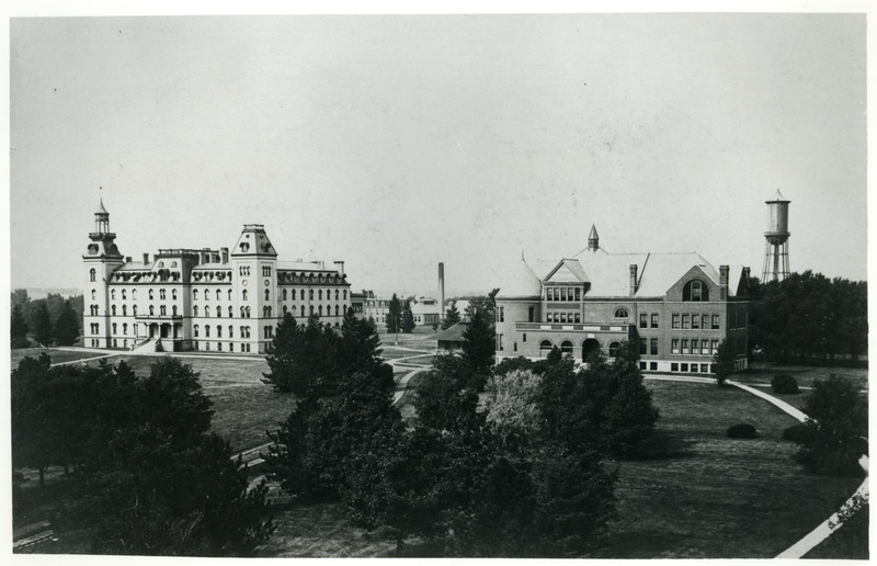 Old Main, Morrill Hall, and Marston Water Tower | Iowa State University ...