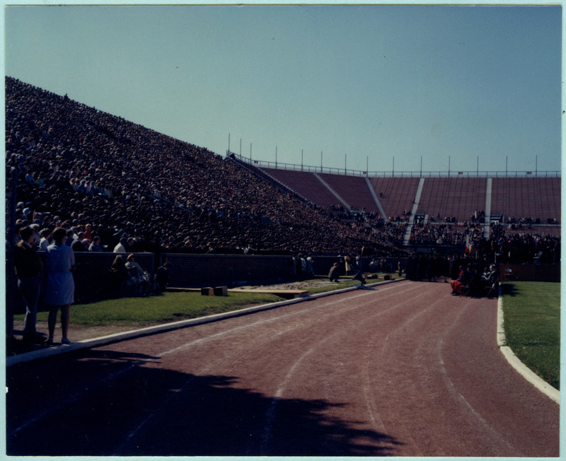 Graduation, Clyde Williams Field, 1969 | Iowa State University Photographs