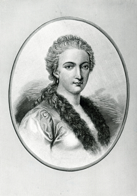 Portrait, Maria Gaetana Agnesi | Iowa State University Photographs